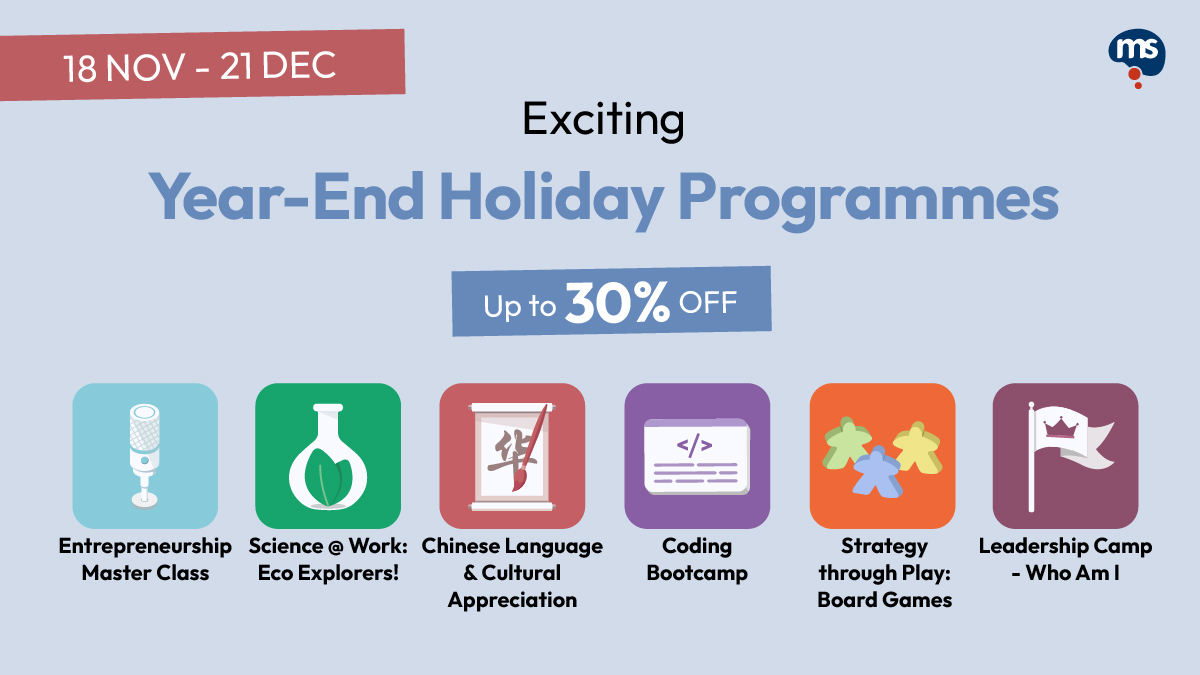 Mind Stretcher | Exciting Year-End Holiday Programmes